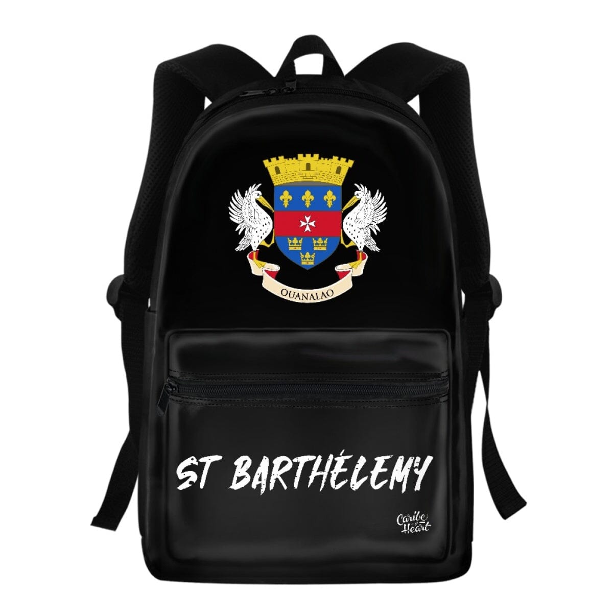 Saint Barthélemy Flag BookBag | CaribeHeart